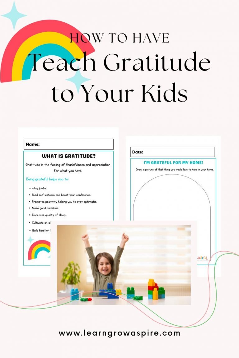 How To Teach Gratitude To Your Kids