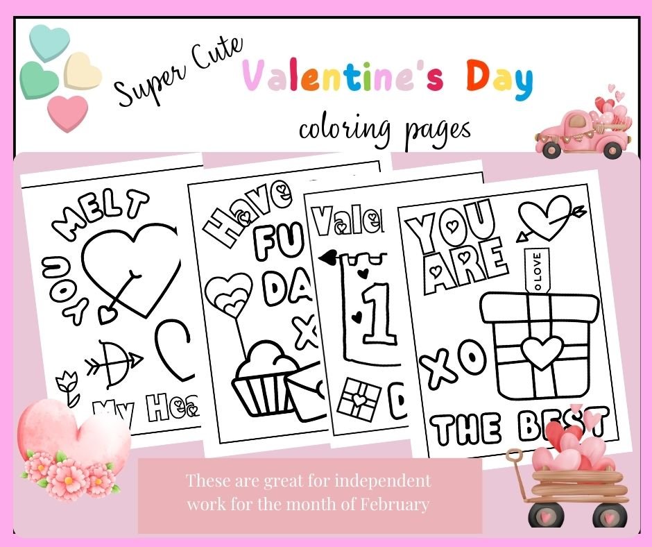 Valentine's Day Activities For Elementary Kids ( Free Printables)