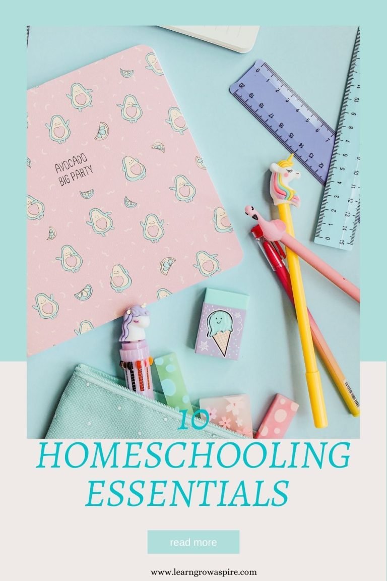 10 Basic Homeschool Supplies - I Can't Homeschool Without