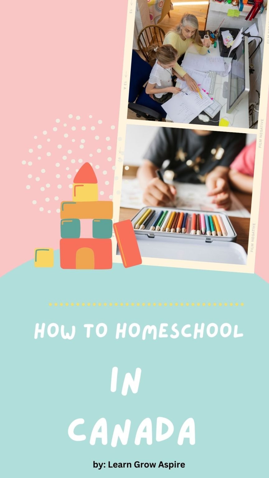 How To Homeschool In Canada Learn Grow Aspire How To Homeschool In Canada Learn Grow Aspire