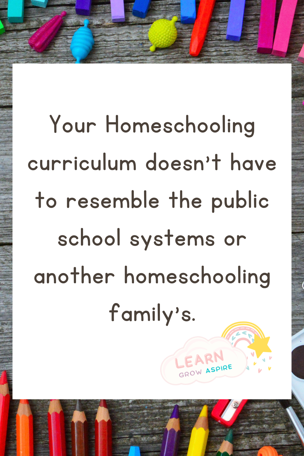 A Guide For First Time Homeschooling Parents | Learn Grow Aspire