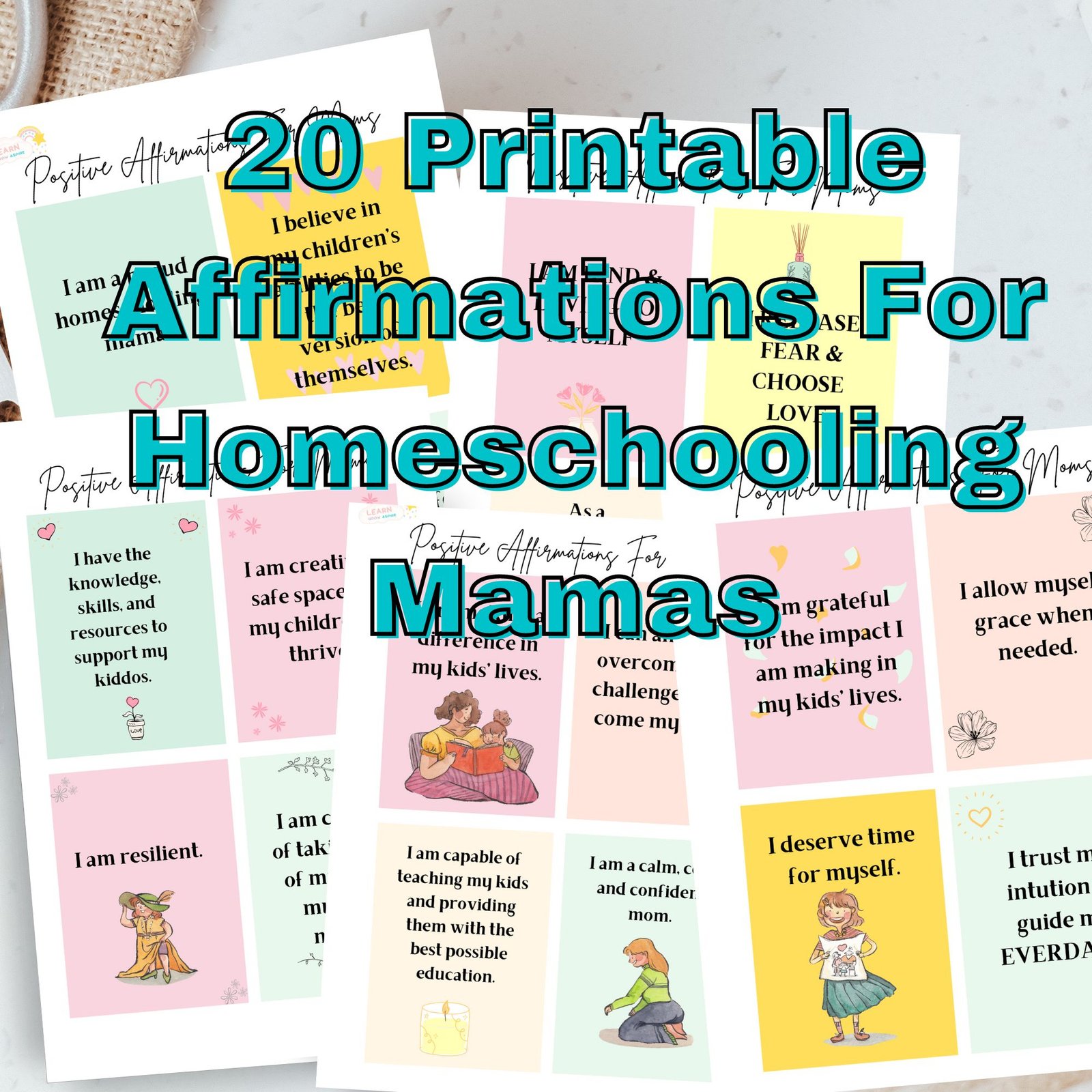 Free Printables | Learn Grow Aspire