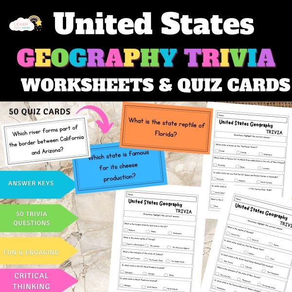 Fun Ways To Teach United States Geography | Learn Grow Aspire