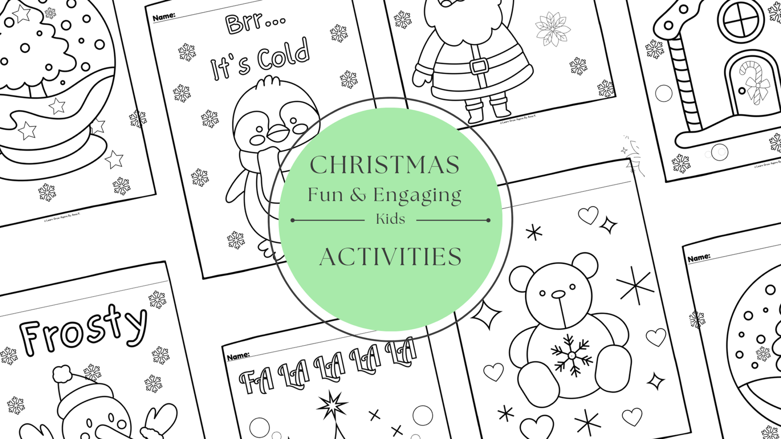 Christmas Printables That Your Kids Will Absolutely Love | Learn Grow ...