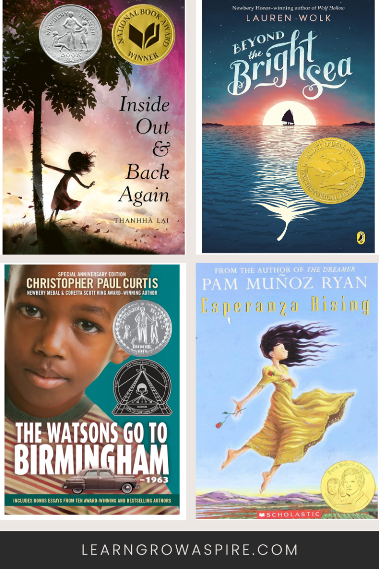 Best Historical Fiction Books For Middle School | Learn Grow Aspire