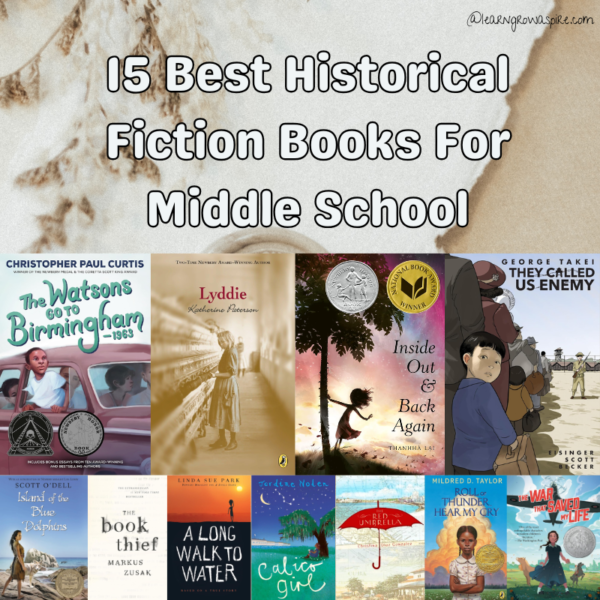 Best Historical Fiction Books For Middle School | Learn Grow Aspire