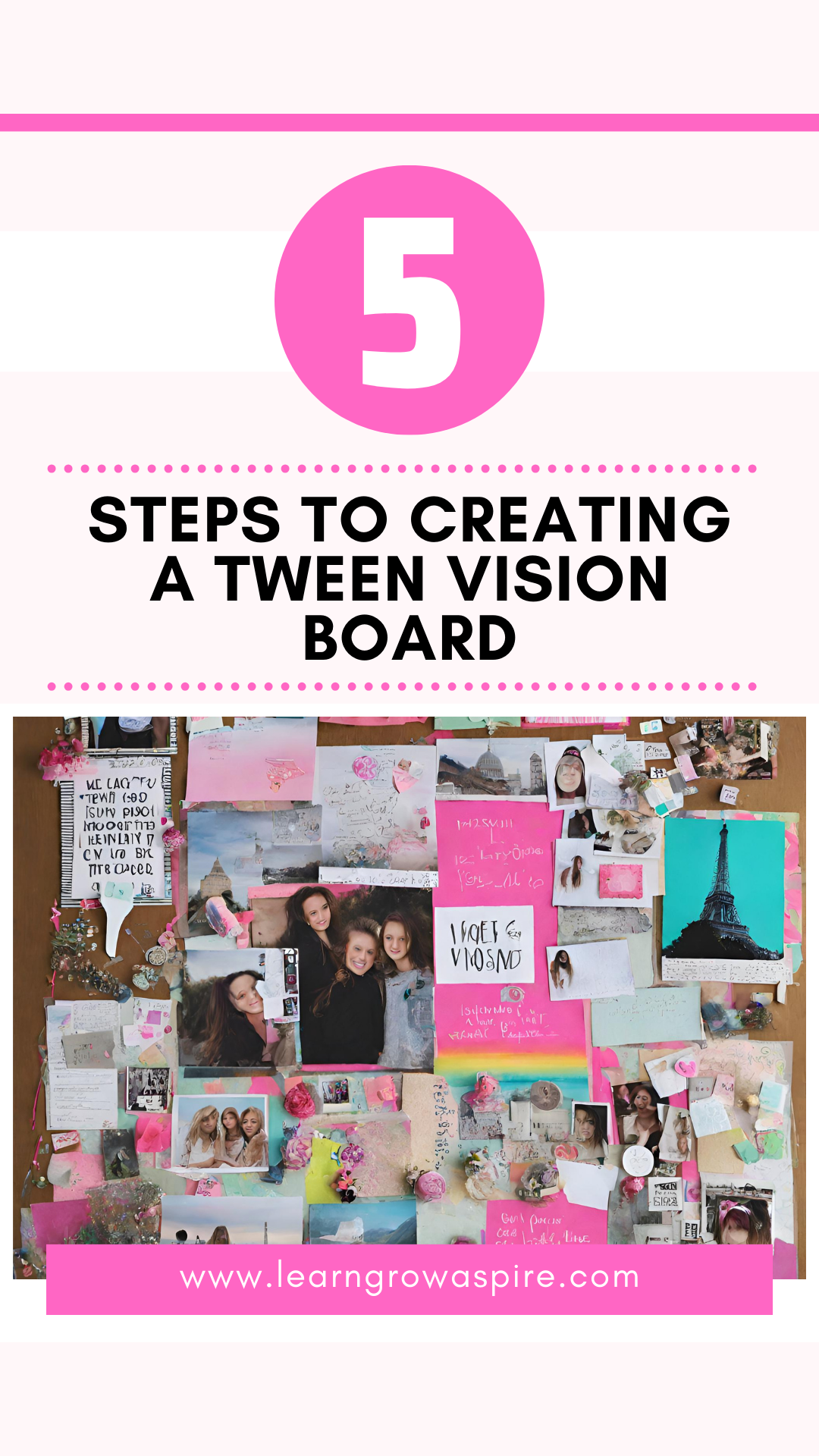 How To Make A Vision Board For Tweens