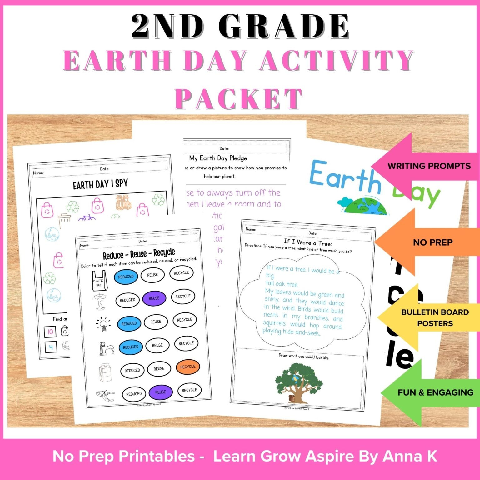 Fun And Engaging Spring Printable Activities For Kids | Learn Grow Aspire