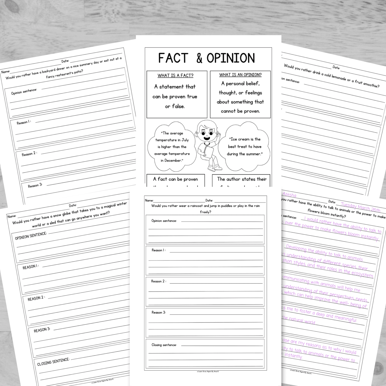 70 Would You Rather Writing Prompts For Kids | Learn Grow Aspire