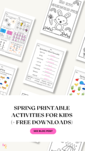 Fun And Engaging Spring Printable Activities For Kids | Learn Grow Aspire