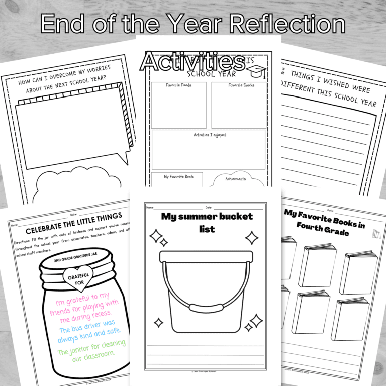 Top End of Year Classroom Activities