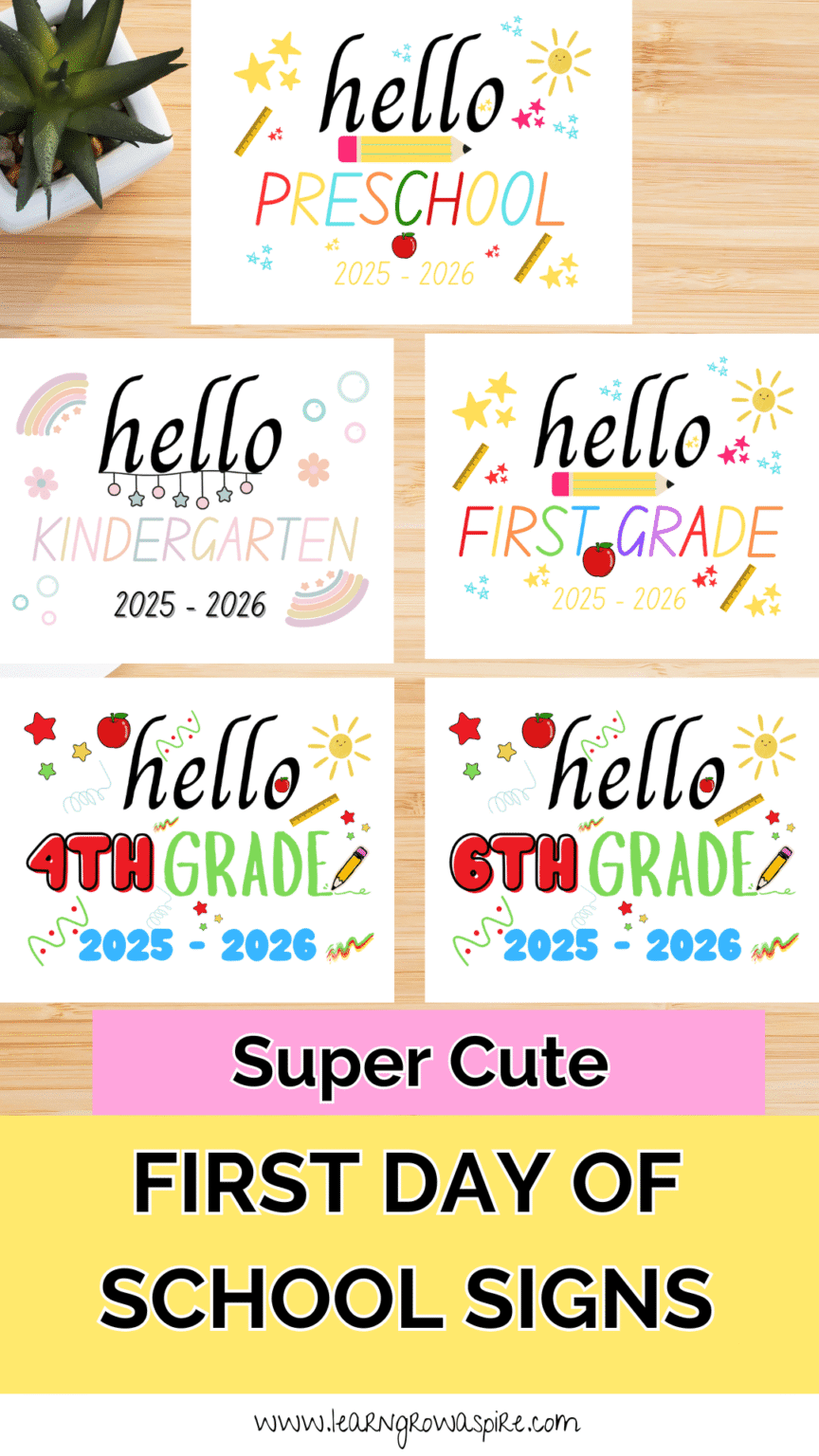 Insanely Cute Back To School Classroom Decorations | Learn Grow Aspire