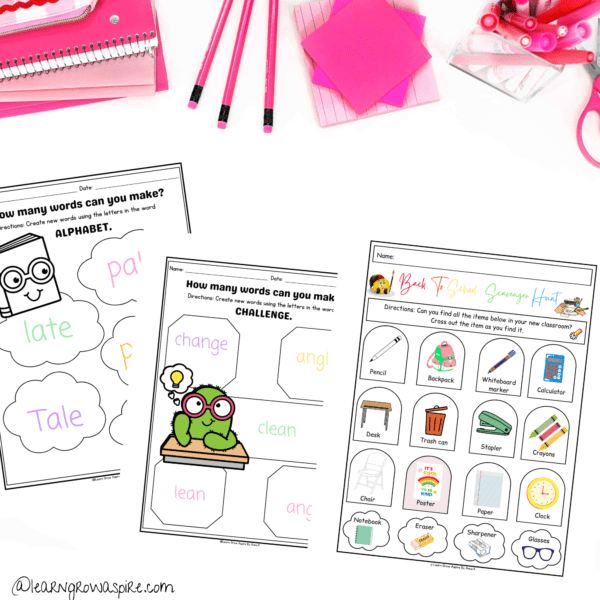 Icebreaker Activities For The First School Day | Learn Grow Aspire