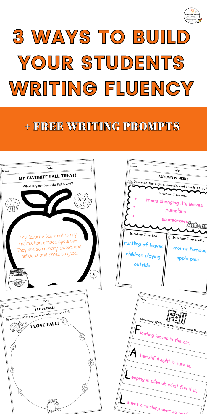 Fun 2nd Grade Writing Prompts [+Free Download] | Learn Grow Aspire