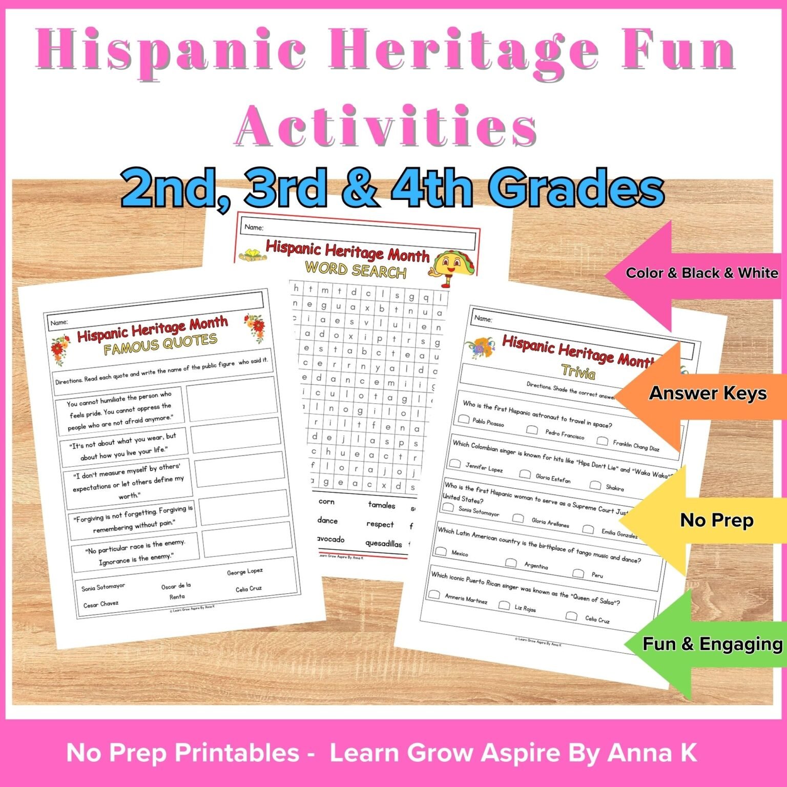 Fun Hispanic Heritage Month Activities | Learn Grow Aspire