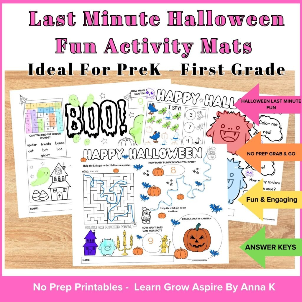 Fun Halloween Activities For Elementary | Learn Grow Aspire