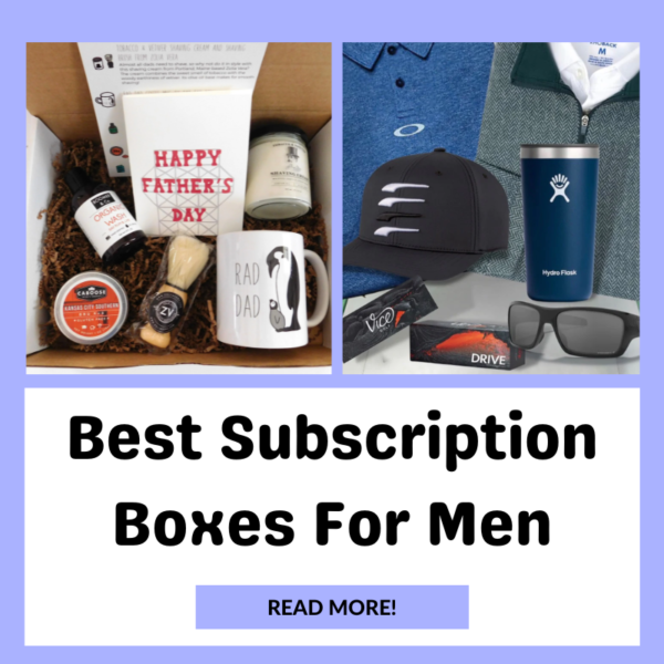 Best Subscription Boxes For Men | Learn Grow Aspire