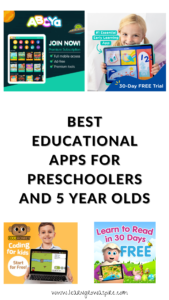 Best Educational Apps For Preschoolers | Learn Grow Aspire