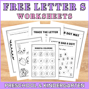 Fun Letter S Activities | Learn Grow Aspire
