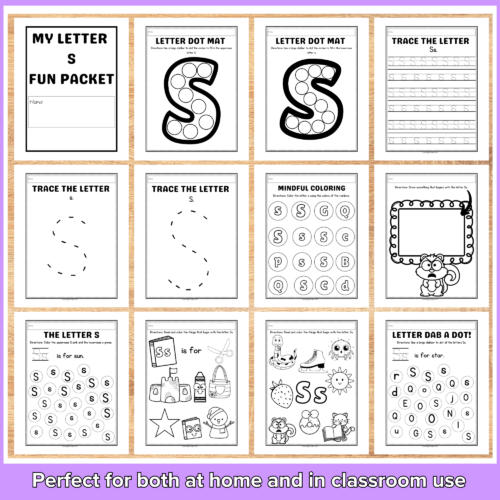 Fun Letter S Activities | Learn Grow Aspire