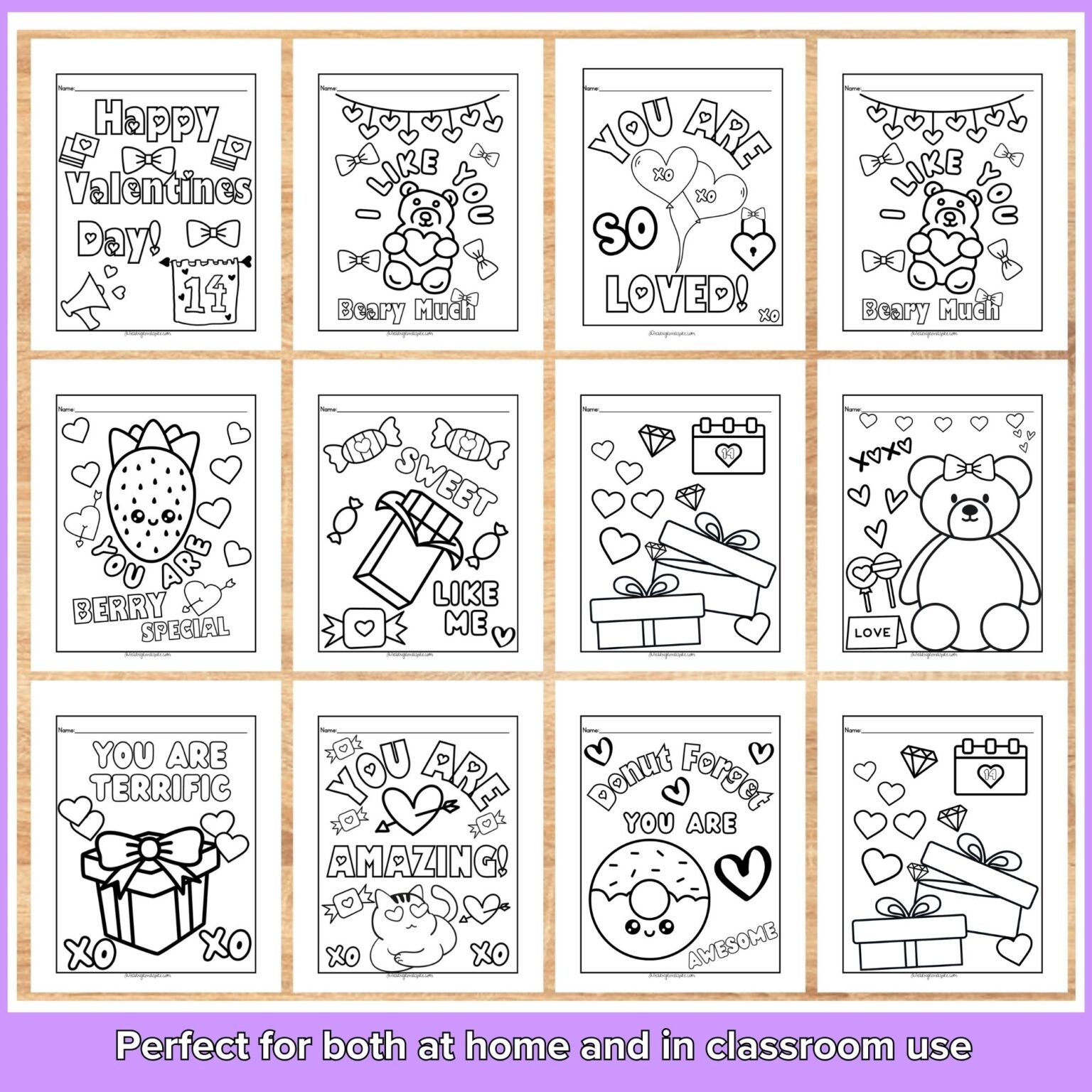 FREE Valentine's Day Coloring Pages | Learn Grow Aspire