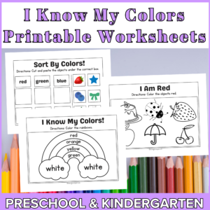 Free Printable Color Worksheets For Kids (PDF Download) | Learn Grow Aspire