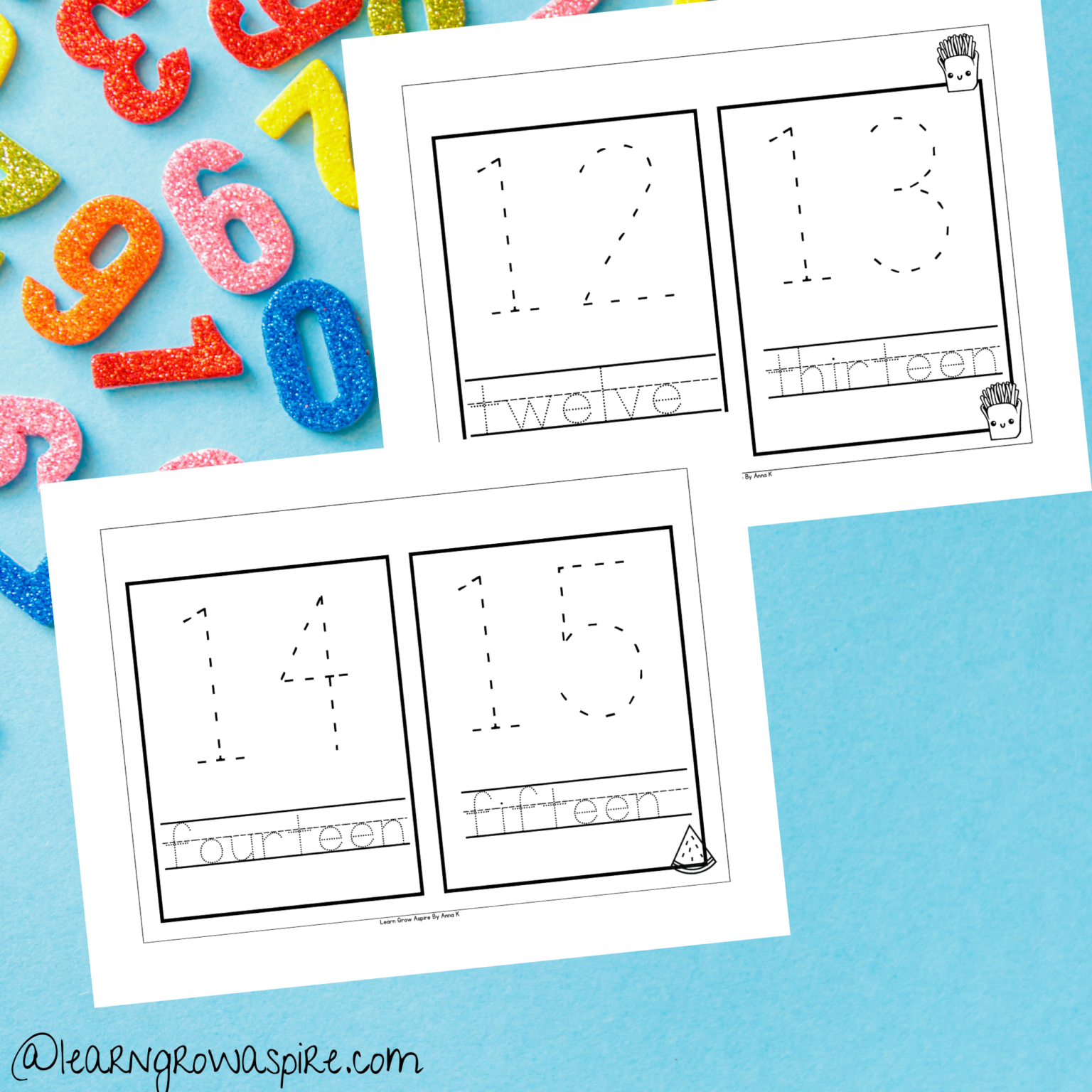 50+ Free Tracing Numbers 1-20 Worksheets | Learn Grow Aspire