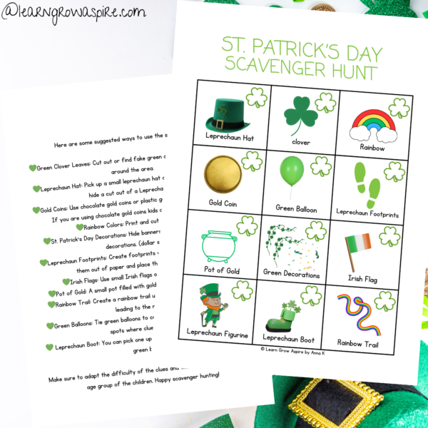 St. Patrick's Day Activities For Kids