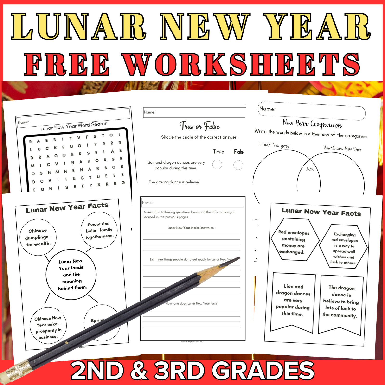 Free Lunar New Year Activities For Kids | Learn Grow Aspire