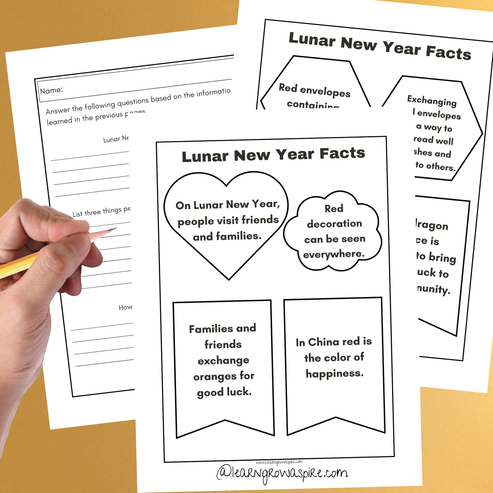 Free Lunar New Year Activities For Kids | Learn Grow Aspire