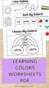 Free Printable Color Worksheets For Kids (PDF Download) | Learn Grow Aspire