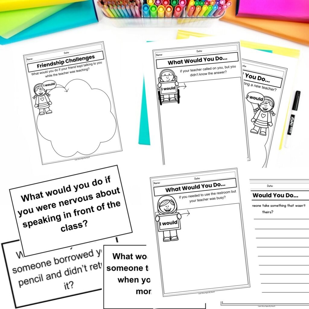 What Would You Do Social Scenarios For Kids