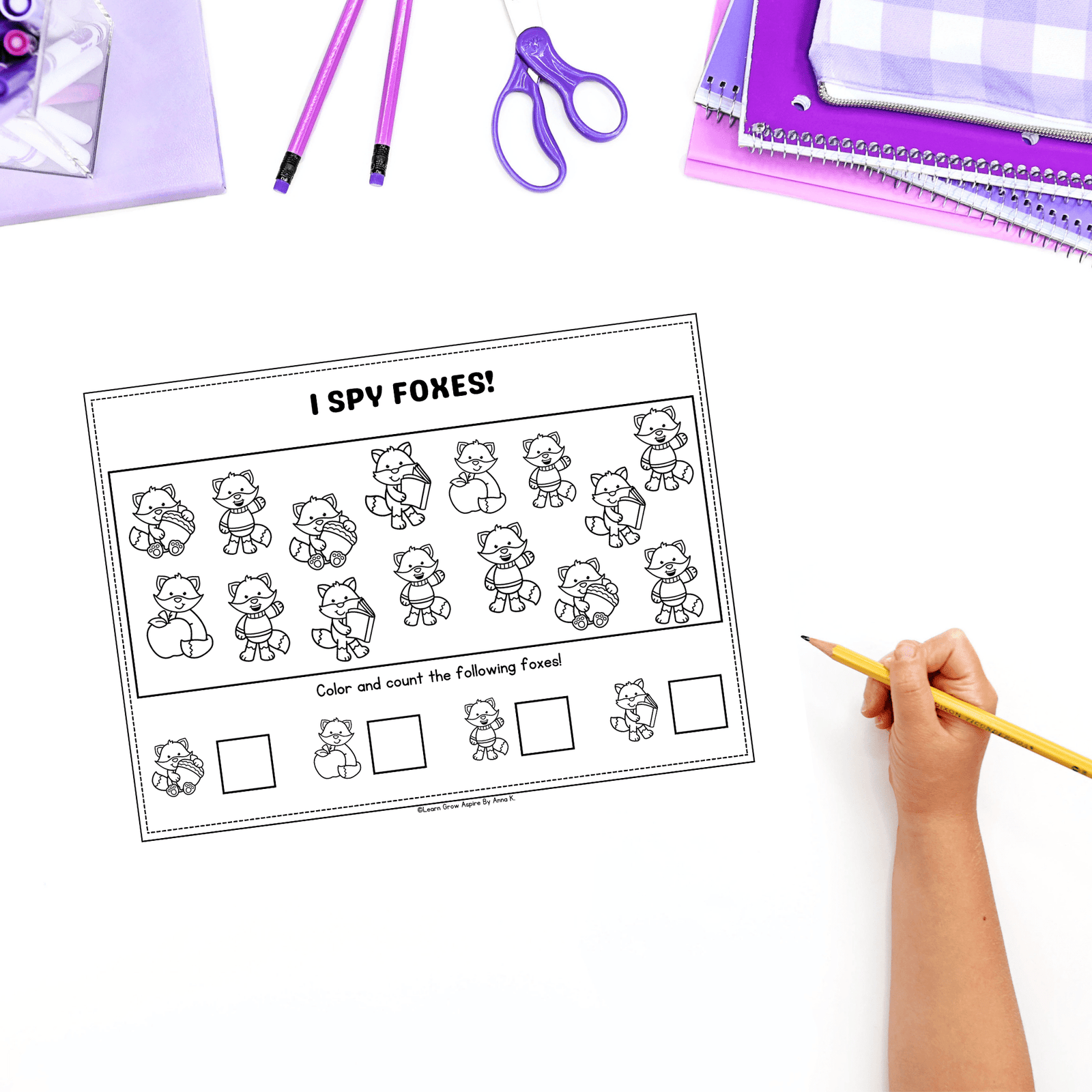 Preschool Fun Packet Free Download | Learn Grow Aspire