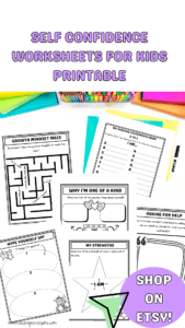 Printable Self-Esteem Activities For Kids | Learn Grow Aspire