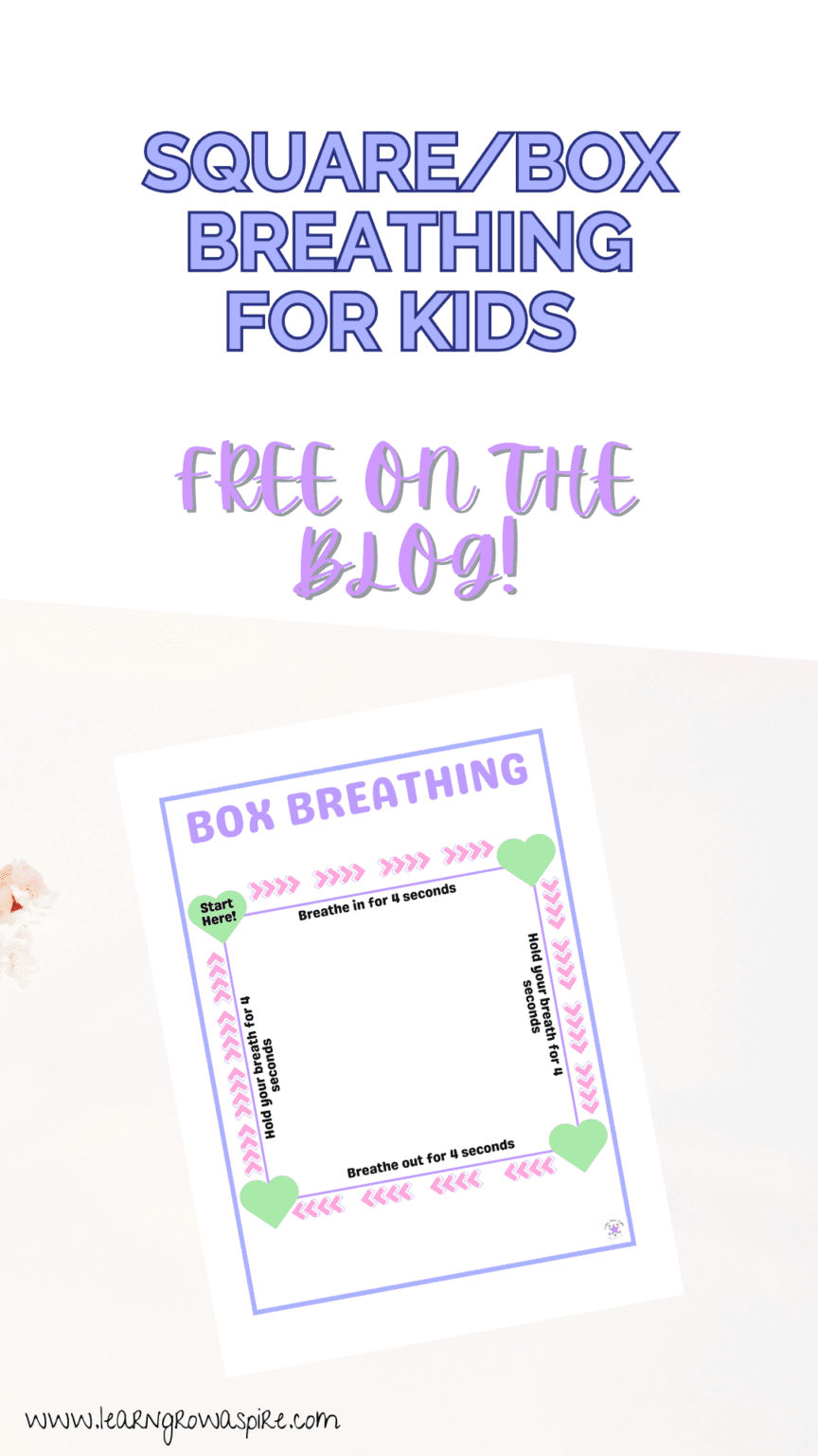Box Breathing For Kids Pdf