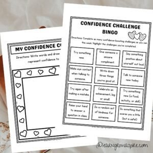 Printable Self-Esteem Activities For Kids | Learn Grow Aspire