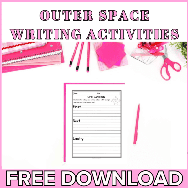 Free Outer Space Writing Prompts For Kids | Learn Grow Aspire