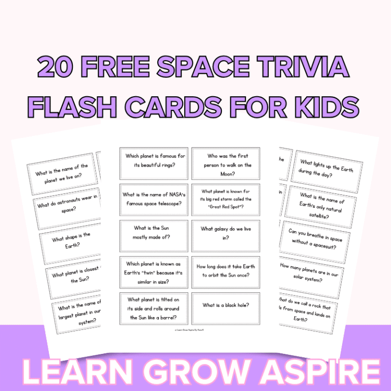 30 Space Trivia Questions And Answers For Kids | Learn Grow Aspire