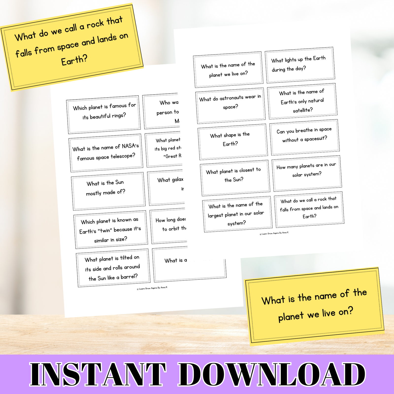 30 Space Trivia Questions And Answers For Kids | Learn Grow Aspire