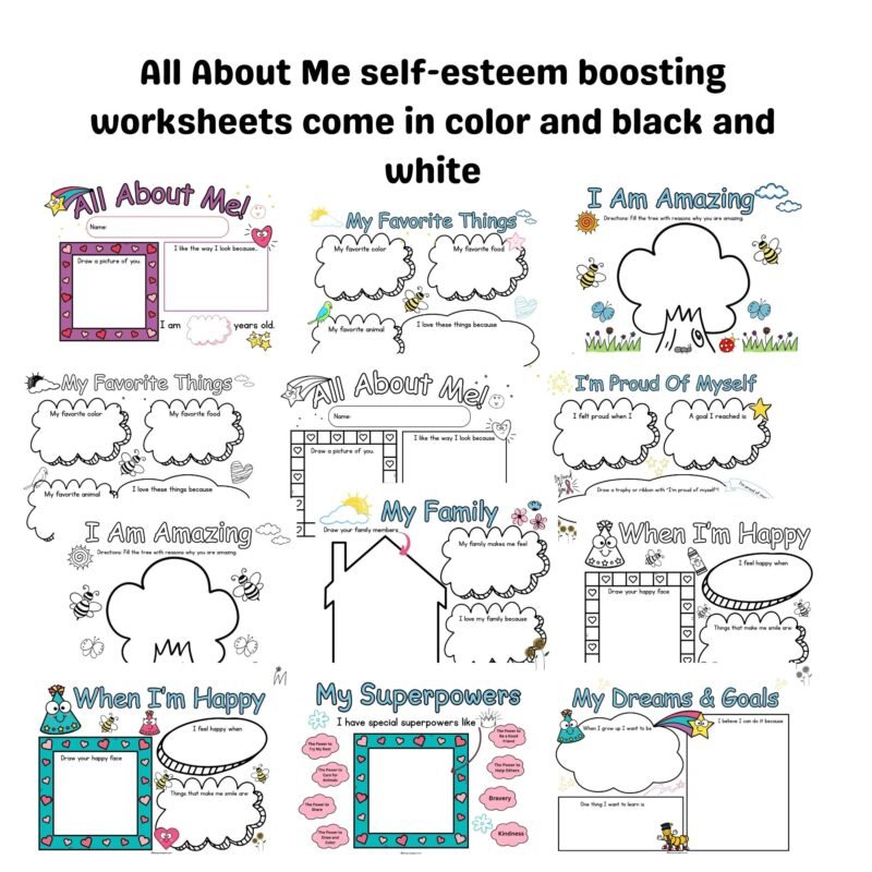 All About Me Activities That Build Confidence In The Classroom