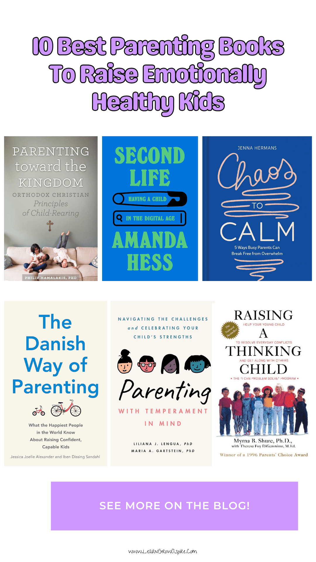 Best Books For Parents To Read | Learn Grow Aspire