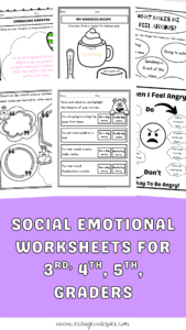 Social Emotional Learning Worksheets | Learn Grow Aspire