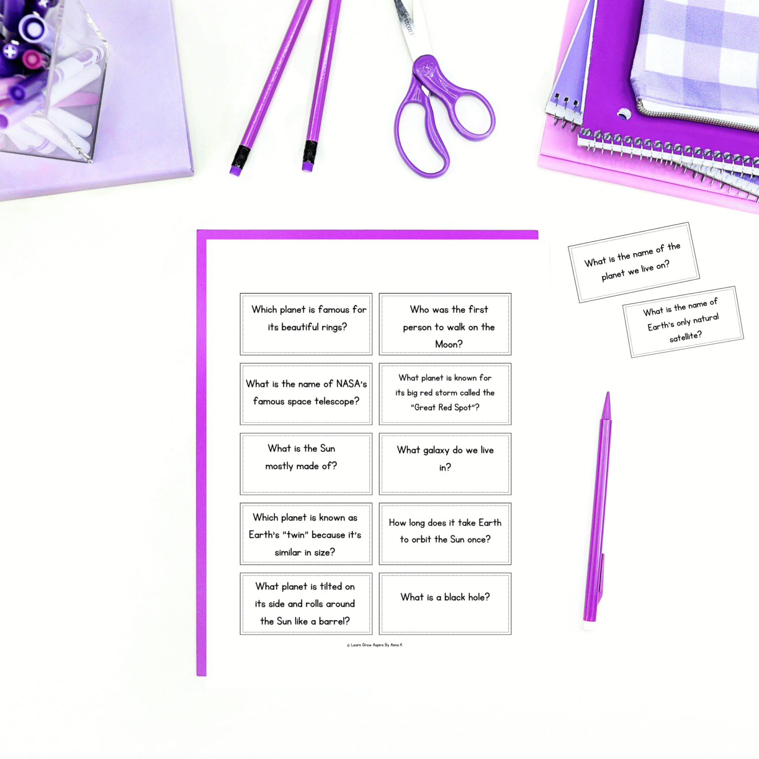 30 Space Trivia Questions And Answers For Kids | Learn Grow Aspire