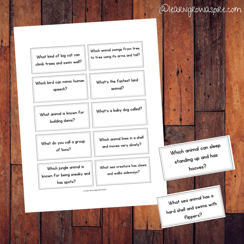 50 Animal Trivia Questions For Kids With Answers | Learn Grow Aspire