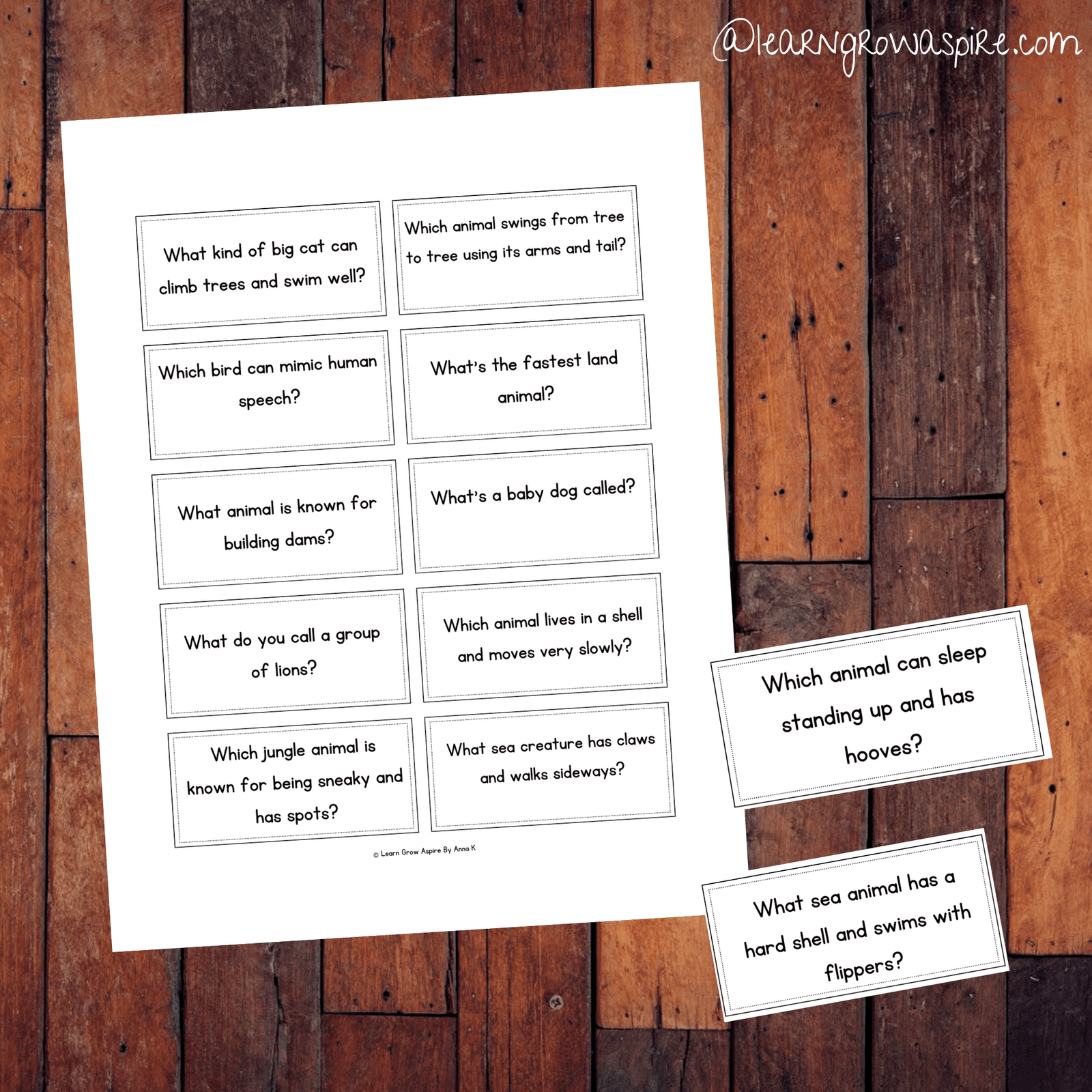 50 Animal Trivia Questions For Kids With Answers | Learn Grow Aspire