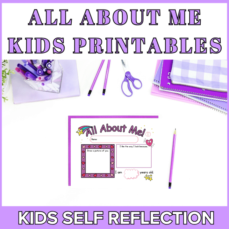 All About Me Activities That Build Confidence In The Classroom