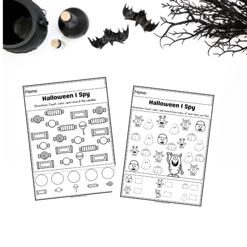 Halloween I Spy Free Printable PDFs