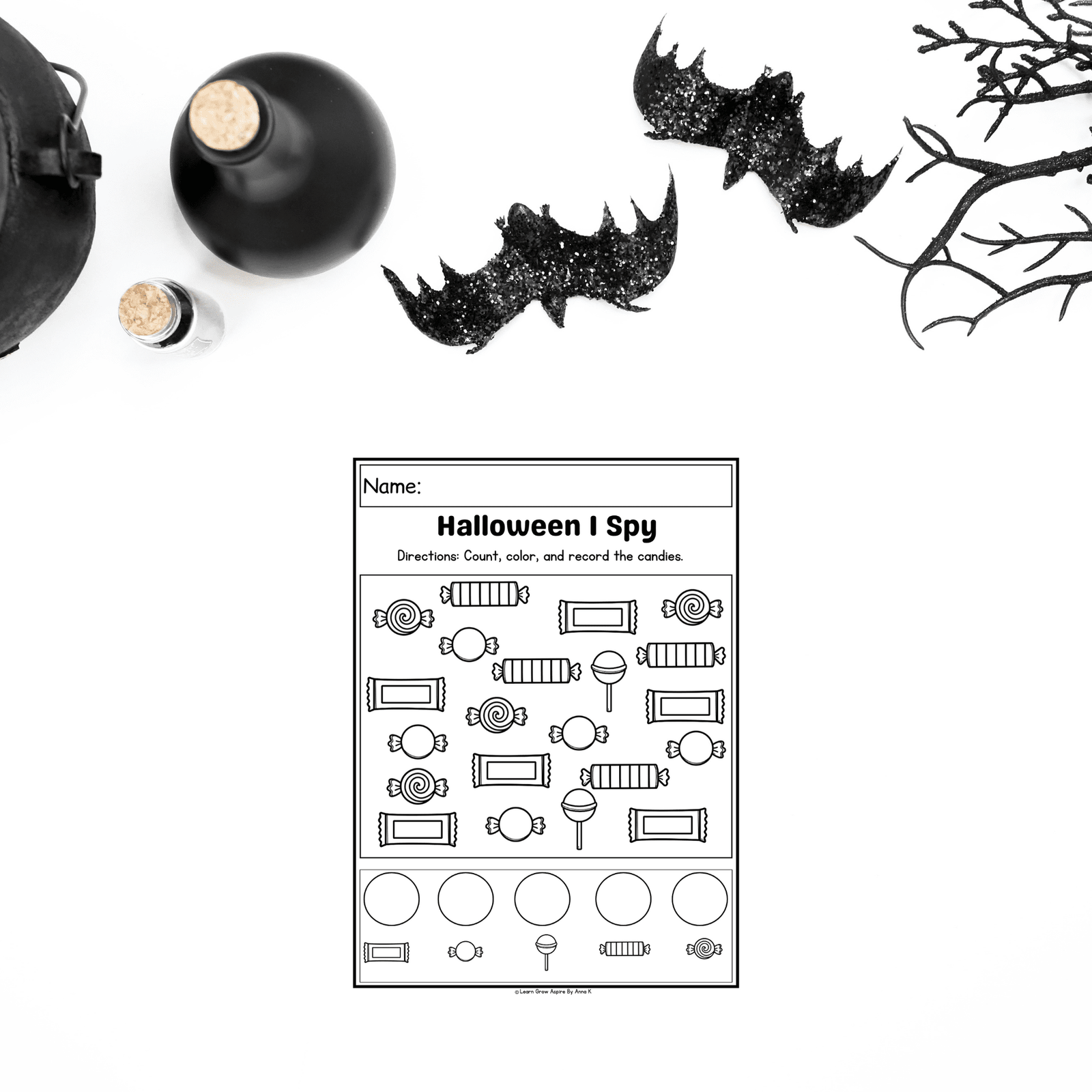 Halloween I Spy Free Printable PDFs