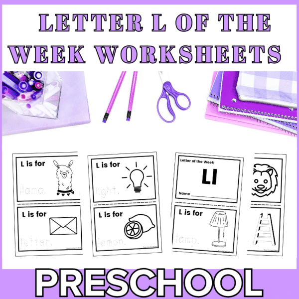 Letter L Of The Week Printable | Learn Grow Aspire