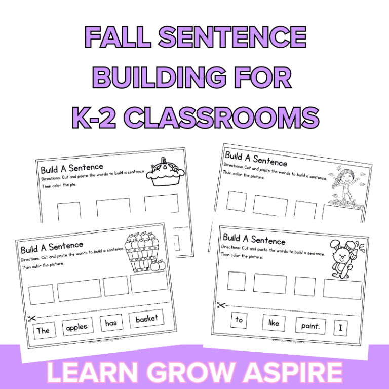 Learn Grow Aspire | Activities & Printables For Inspired Learning